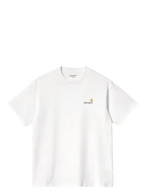 Carhartt Work In Progress American Script Short Sleeve T-shirt - White