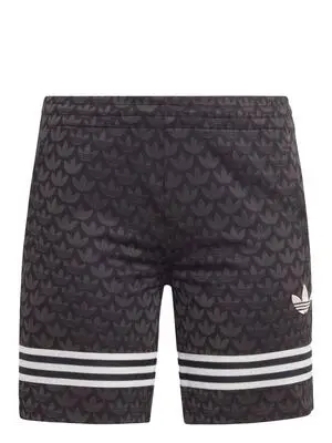 Adidas Adicolor 70s Monogram Shorts - Black/multi-color