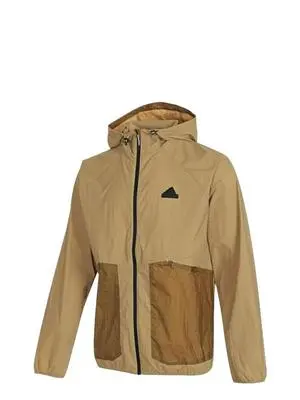 Adidas Tech Lightweight Woven Jacket - Brown