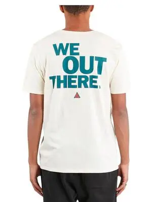 Nike Alphabet Print Short Sleeve T-shirt - Multi-color