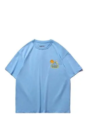 LI-NING Badfive X Xlarge Crossover Short Sleeve T-Shirt Blue