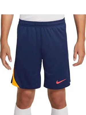 Nike Dri-fit Strike Soccer Shorts - Blue Void/laser Orange