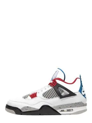 JORDAN 4 Retro "what The 4 - White/military Blue-fire Red-tech Grey