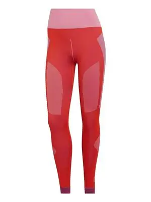 Adidas By Stella Mccartney Truestrength Training Leggings - Red