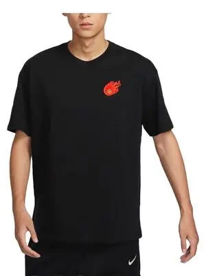Nike Max90 Basketball T-shirt Asia Sizing - Black