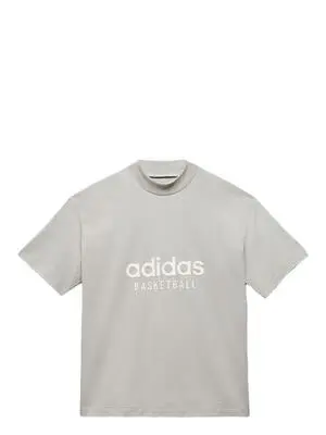 Adidas Basketball T-shirt 'grey - Metal Grey