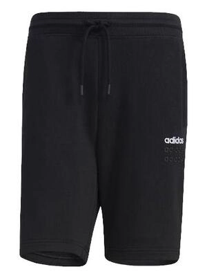 Adidas Neo Casual Sports Shorts With Elasticated Waistband - Black