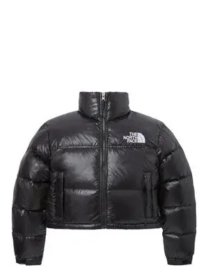 The North Face THE NORTH FACE Cropped Puffer Jacket With Logo Black