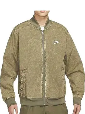 Nike Logo Embroidered Bomber Jacket - Default Colorway