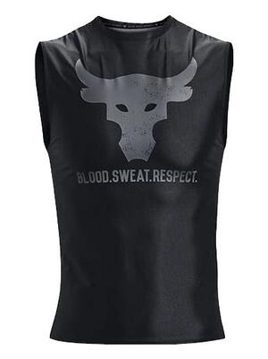 Under Armour Project Rock Iso-chill Sleeveless Top - Black