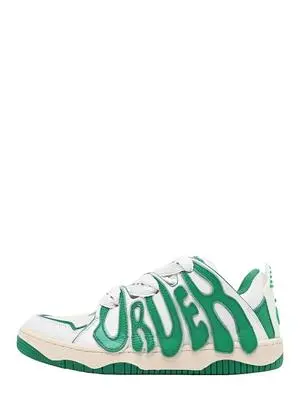 OLD ORDER Skater Sneakers - White/green