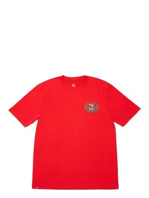 LI-NING Rijindoujin Cartoon Graphic T-shirt 'red - Red/multi-color