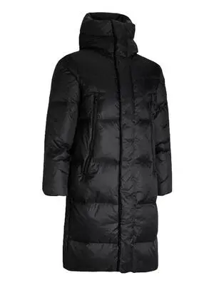 Under Armour Long Puffer Jacket With Coldgear Infrared Technology - Black