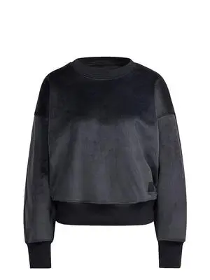 Adidas Corduroy Pullover Hoodie - Black