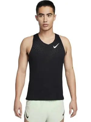 Nike Aeroswift Dri-fit Adv Running Singlet - Black