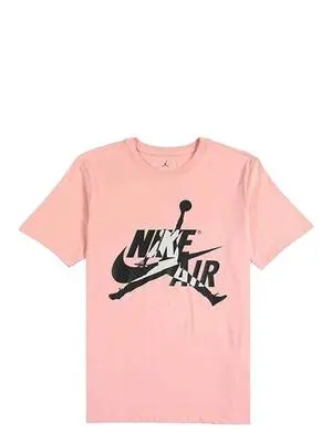 JORDAN Jumpman Logo Sports Short Sleeve T-shirt - Pink