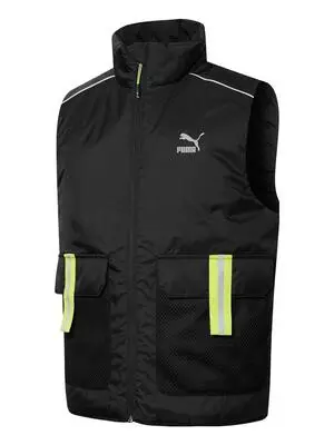PUMA Logo Sleeveless Vest - Black