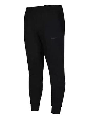 Nike Knit Breathable Bundle Feet Lacing Sports Pants/trousers/joggers Black - Default Color