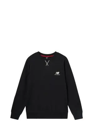 NEW BALANCE Athletics French Terry Crewneck - Black