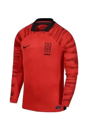Nike 22-23 Long Sleeve Home Stadium Jersey 'south Korea - Red/multi-color