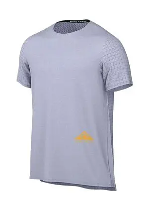 Nike Short Sleeve Crewneck T-shirt With Plaid Detail - Default Color