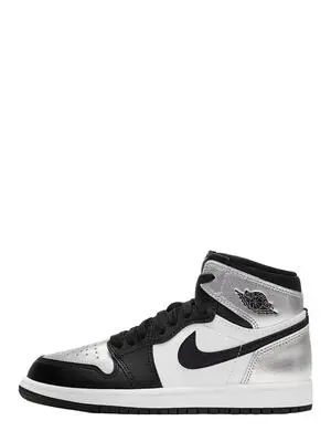 JORDAN Air Jordan 1 Retro High OG PS "Silver Toe" Sneakers Silver