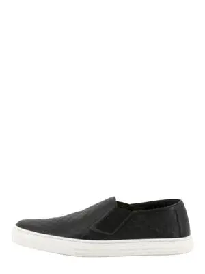 GUCCI Gucci Microguccissima Leather Slip-On Flats