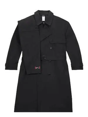 Nike X Martine Rose Collaboration Trench Coat - Navy/pitch Blue