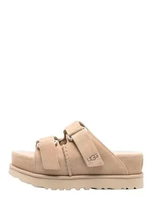 UGG UGG Goldenstar Hi Slide Sandals Beige