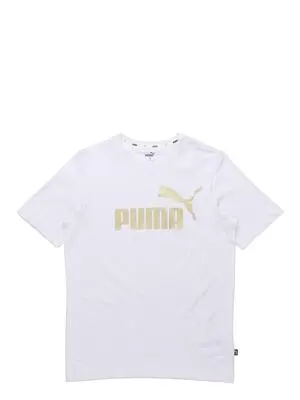 PUMA Printed Short Sleeve T-shirt - White