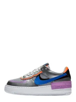 Nike Force 1 Shadow "metallic Silver - Silverblue