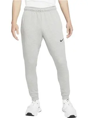 Nike Dri-fit Solid Color Casual Training Sports Pants/trousers/joggers Gray - Grey