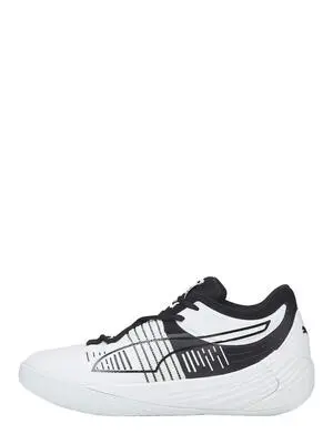 PUMA Fusion Nitro Basketball Sneakers - White/black