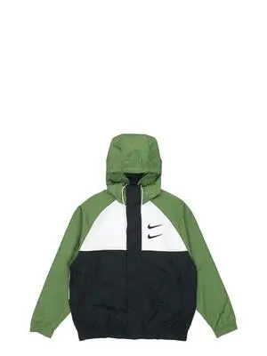 Nike Swoosh Windbreaker Jacket - Green