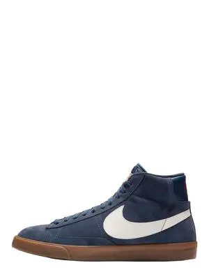 Nike Nike Blazer Mid Retro High Top Sneakers Navy Blue