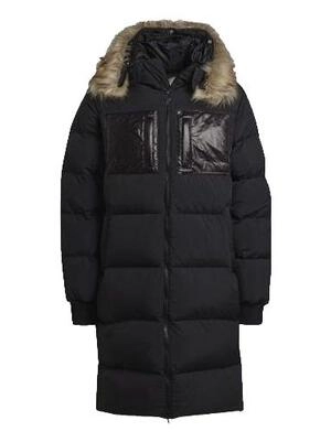 Adidas Hooded Down Parka - Black