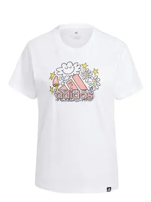 Adidas Graphic T-shirt - White