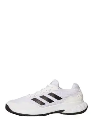 Adidas Gamecourt 2.0 Tennis Sneakers - Cloud White/core Black/cloud White