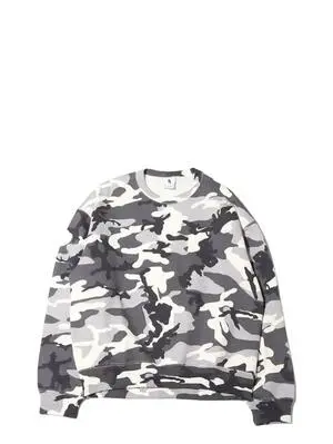 NIKE Nike Solo Swoosh Camouflage Fleece Pullover
