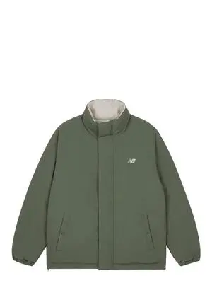 NEW BALANCE New Balance Waterproof Down Jacket Green/grey