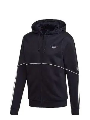 Adidas Originals Logo Sports Zip-up Hooded Jacket - Default Color