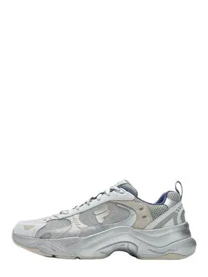 FILA FUSION Silver" Sneakers - Silver/grey