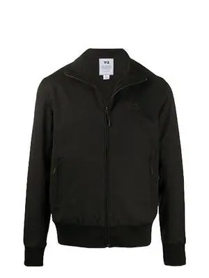 Adidas Y-3 Embroidered Long Sleeve Jacket - Black