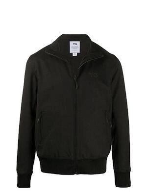 Adidas Y-3 Embroidered Long Sleeve Jacket - Black