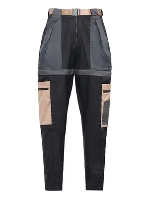 JORDAN Detachable Cargo Pants - Black