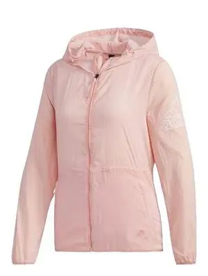 Adidas Windbreaker Jacket - Pinkred