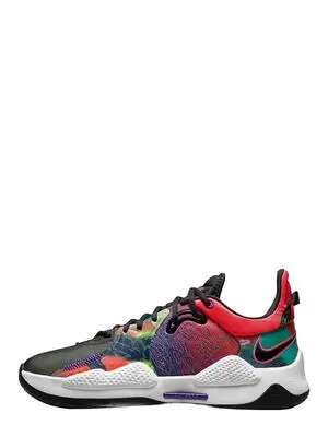 Nike Pg 5 Basketball Sneakers - Black/multi-color