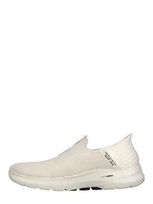 Sketchers Slip-ins Go Walk 6 Athletic Sneakers - Natural