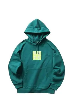 LI-NING Loose Pullover Hoodie - Green