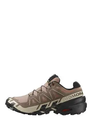 SALOMON Speedcross 6 Trail Running Shoes - Natural/black/almond Milk